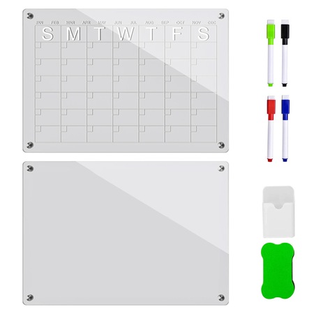 Set Tabla magnetica, Vaxiuja, Planner magnetic saptamanal, 2 Tabla, cu ...