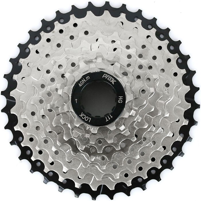 Pinion bicicleta, ProX, 11/36, 9 trepte, Otel, Argintiu - eMAG.ro