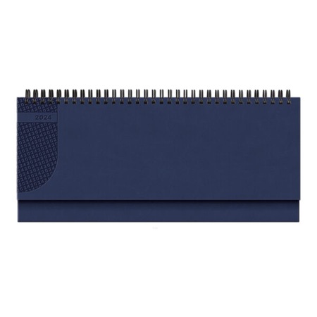 Agenda planner saptamanal 2024,430 Kent Blu, 10.5x30 cm - eMAG.ro