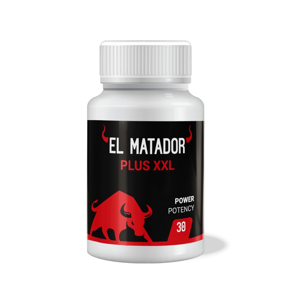 Supliment alimentar pentru potenta, EL MATADOR PLUS XXL, 30 capsule ...