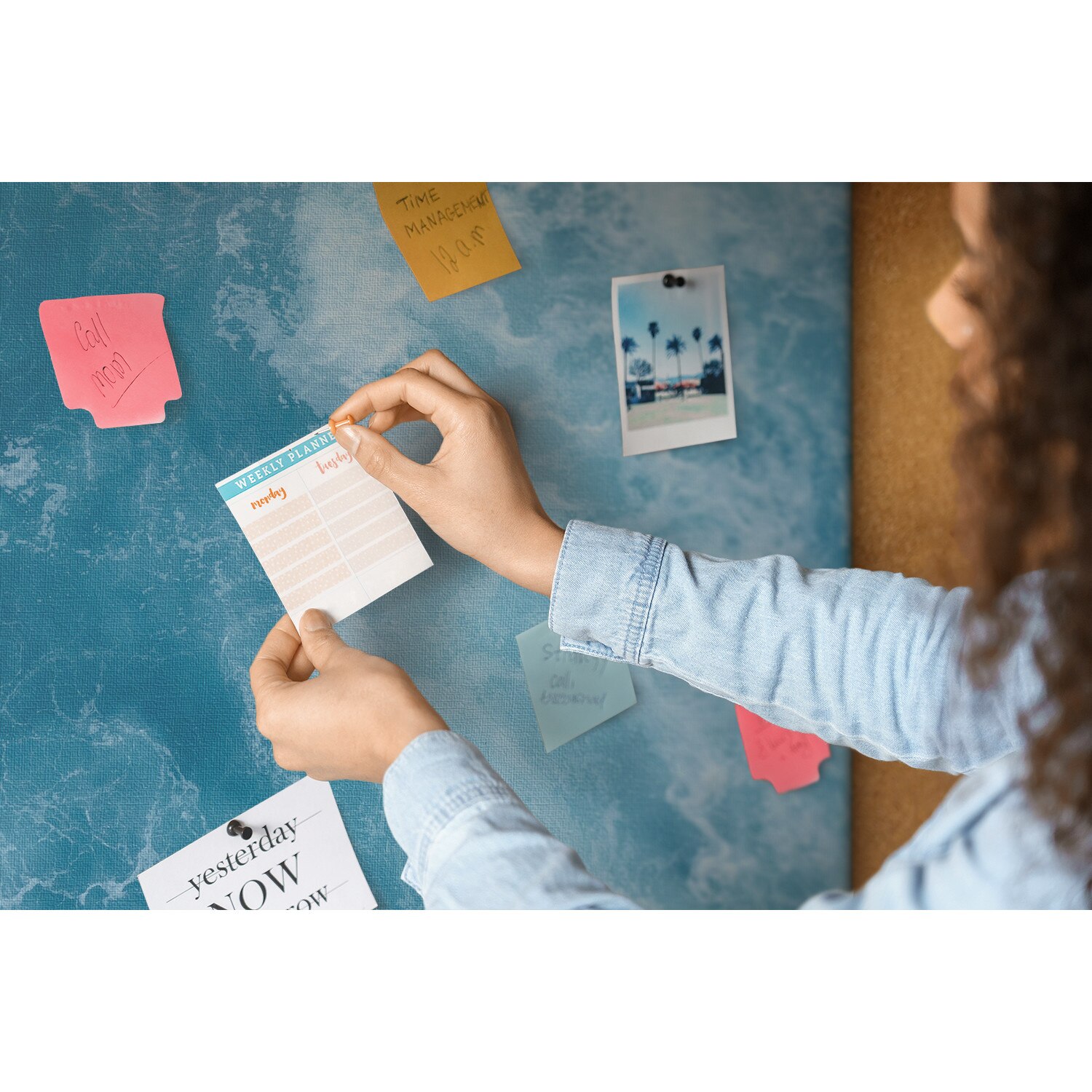 Tabla de pluta, Tulup, Apa de mare, Albastru, 140 cm x 100 cm, Lemn ...