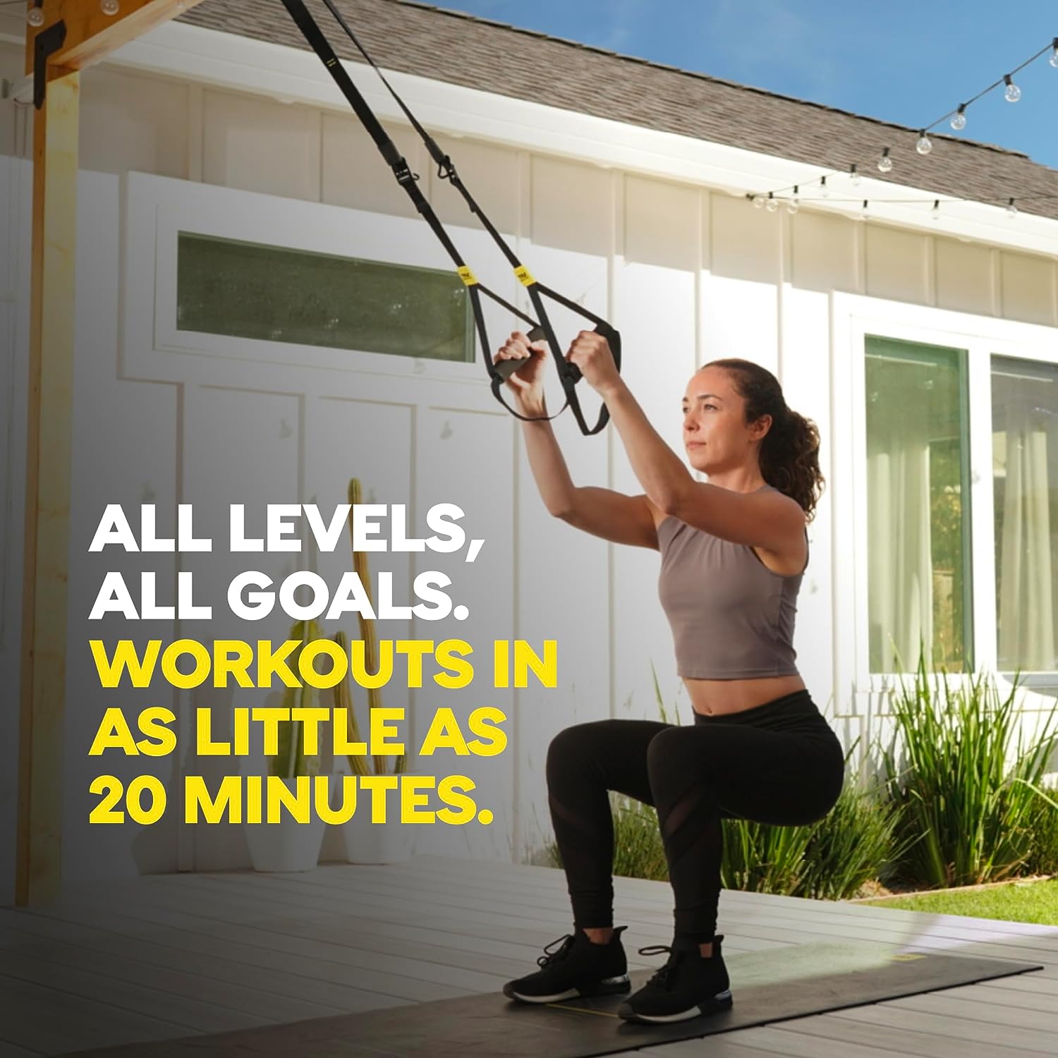 Set Sistem Suspensie Tip TRX, Pentru Fitness, Workout, Yoga, Gimnastica ...