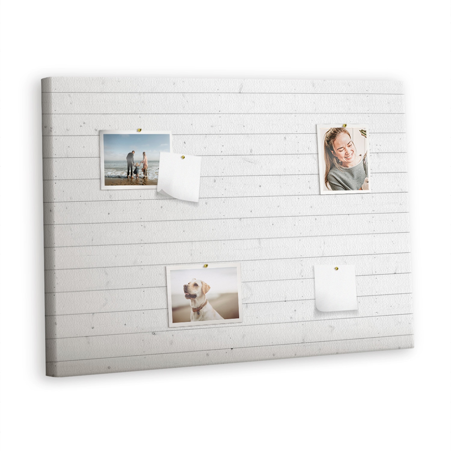 Tabla de pluta, Tulup, Model de panouri din lemn, Alb, 100x70 cm ...