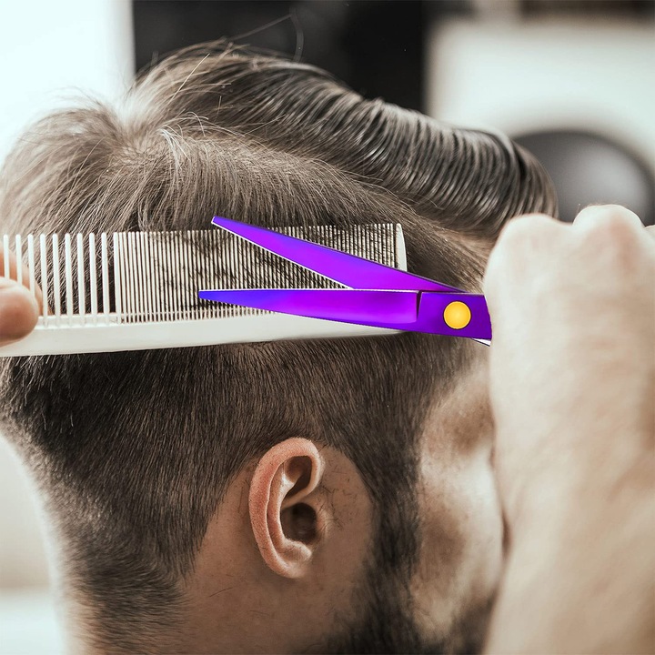 Foarfece profesionale de tuns si filat, Regal Bliss ®, pentru frizerie ...