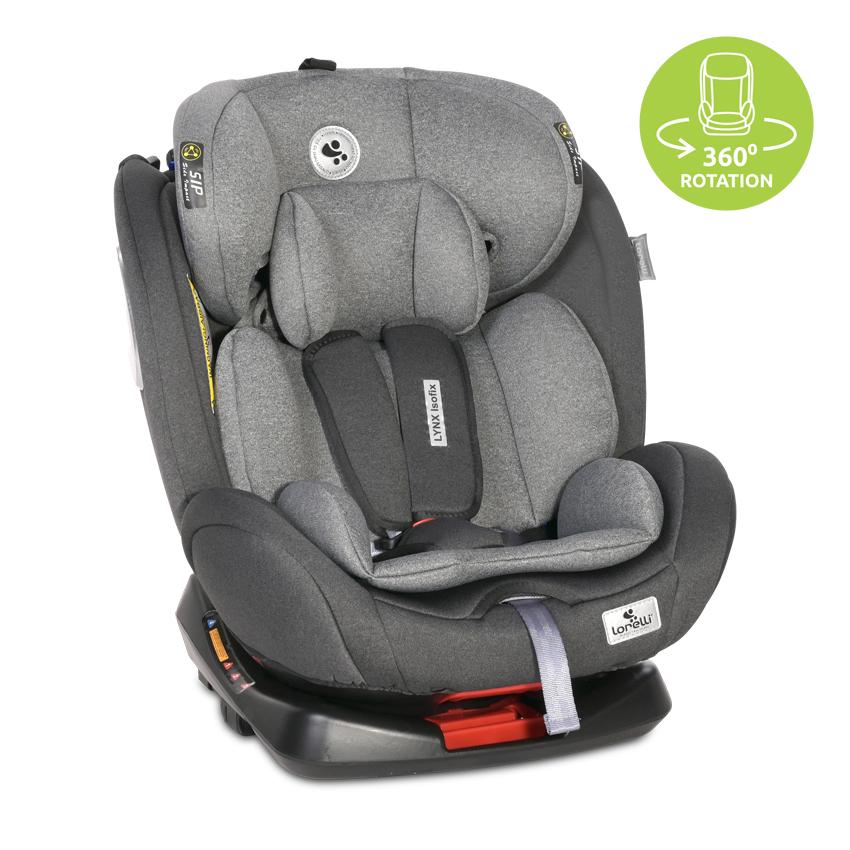 Scaun auto, Lynx, Isofix, 0-36 kg, Rotativ 360 Grade, Sistem de Blocare ...