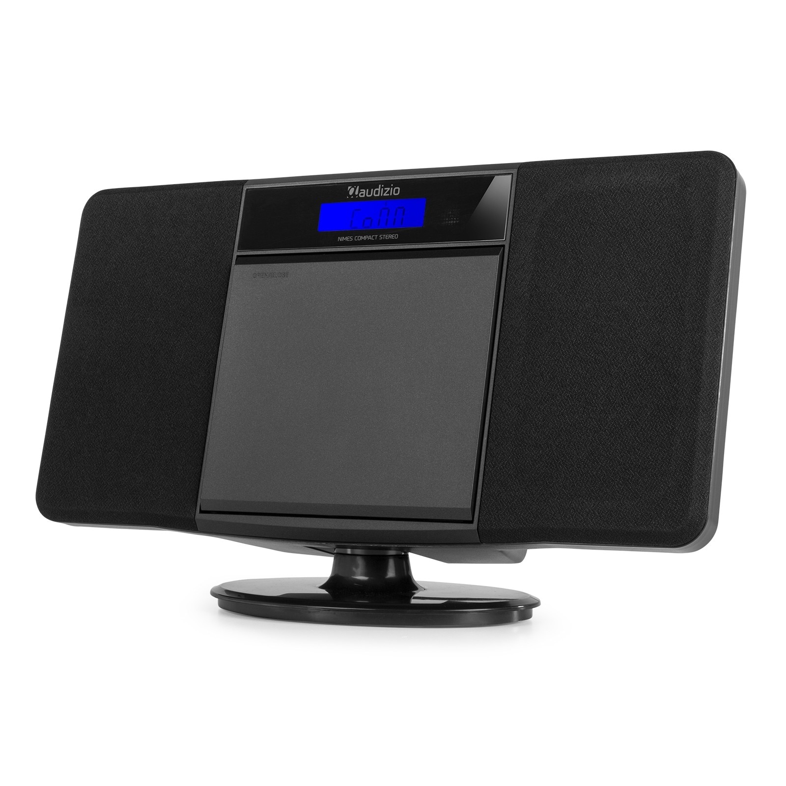 Sistem stereo Hi-Fi, 50W, Bluetooth/CD/USB/FM, negru, Audizio NIMES ...