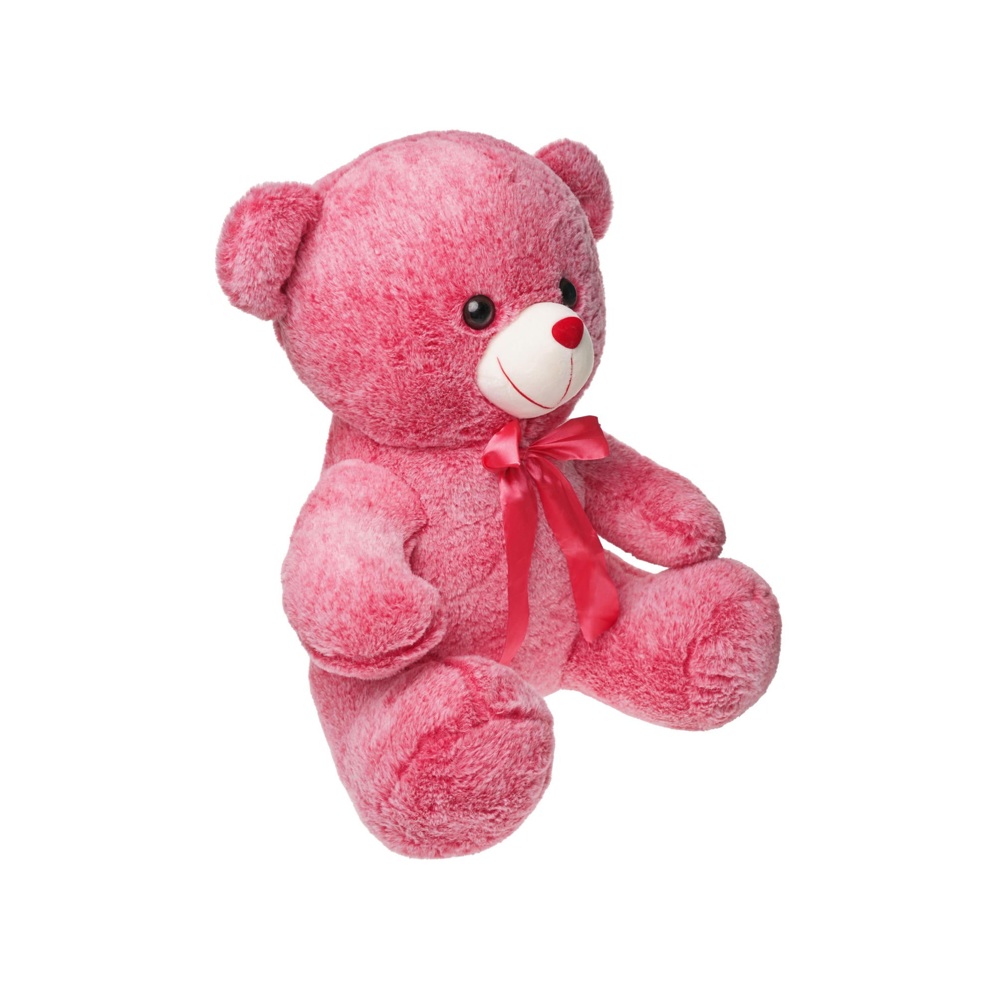 Jucarie de plus, Ursulet, Zmeurica, Roz, 50 cm - eMAG.ro