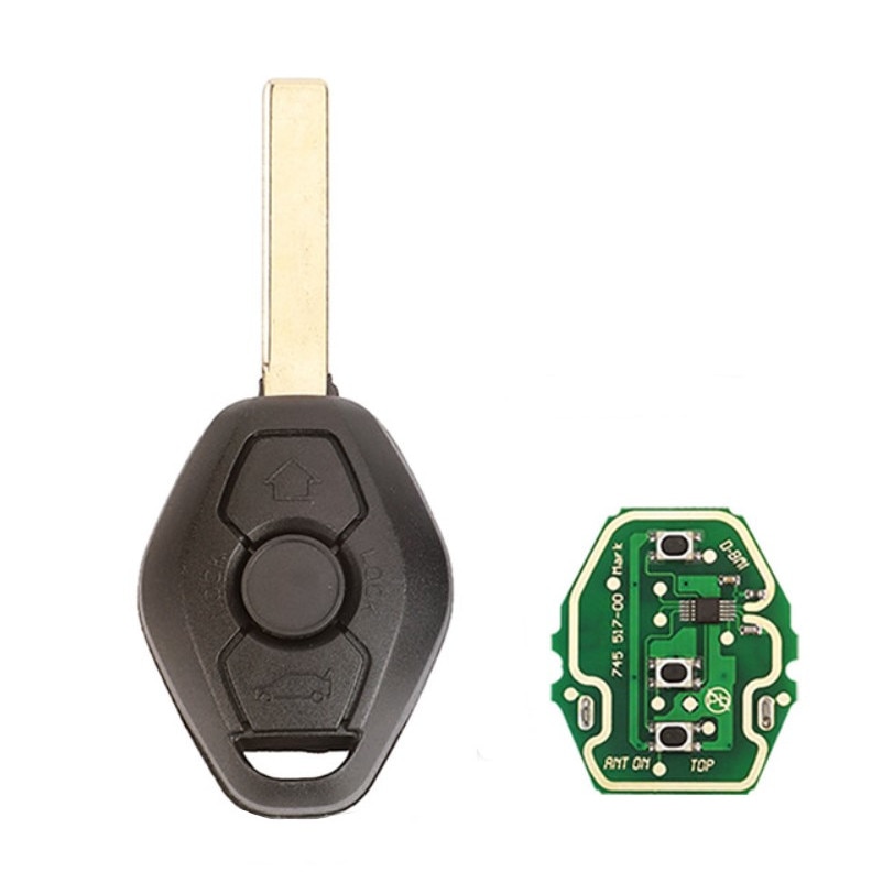 Cheie Auto Completa cu Chip pentru BMW, 3 butoane, 433 MHZ, EWS 7935 ...