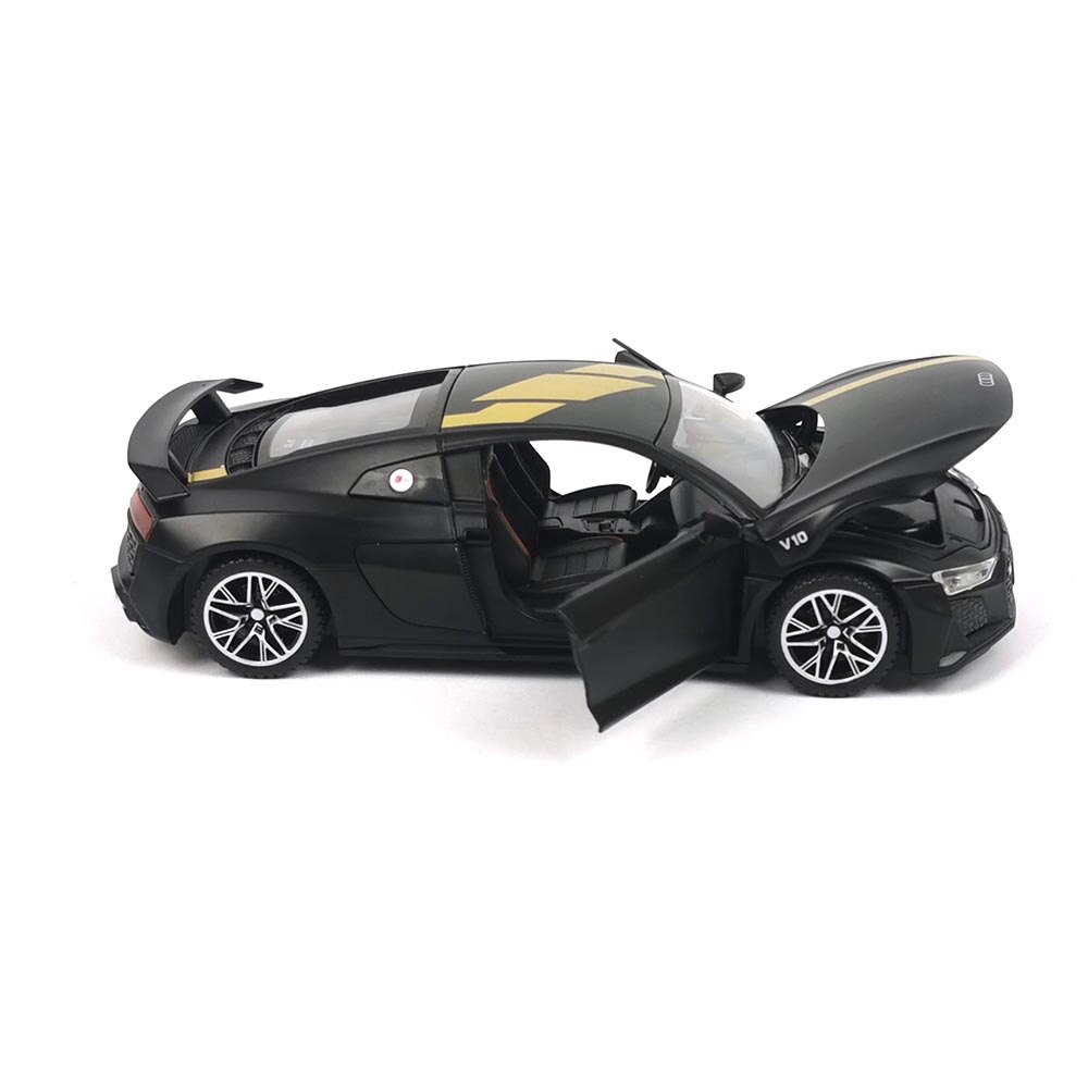 Masina, Metal, Audi R8, 1:32, Negru - eMAG.ro