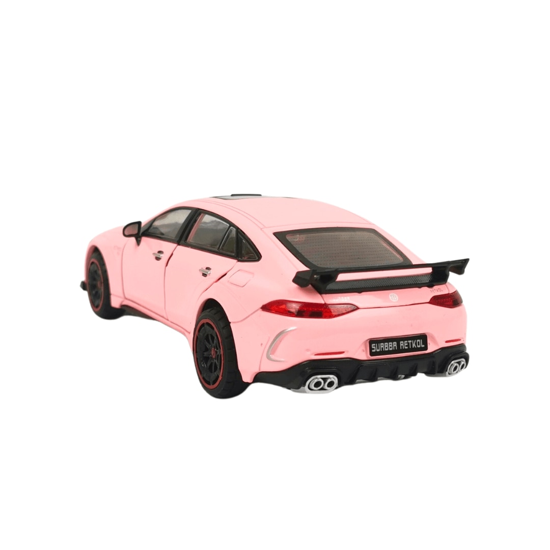 Masina, Metal, Mercedes AMG GT, Brabus, 1:24, Roz - eMAG.ro