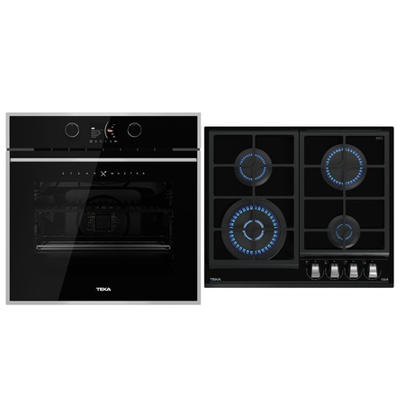 Pachet Cuptor incorporabil Teka STEAK MASTER, 63 litri, Piroliza ...