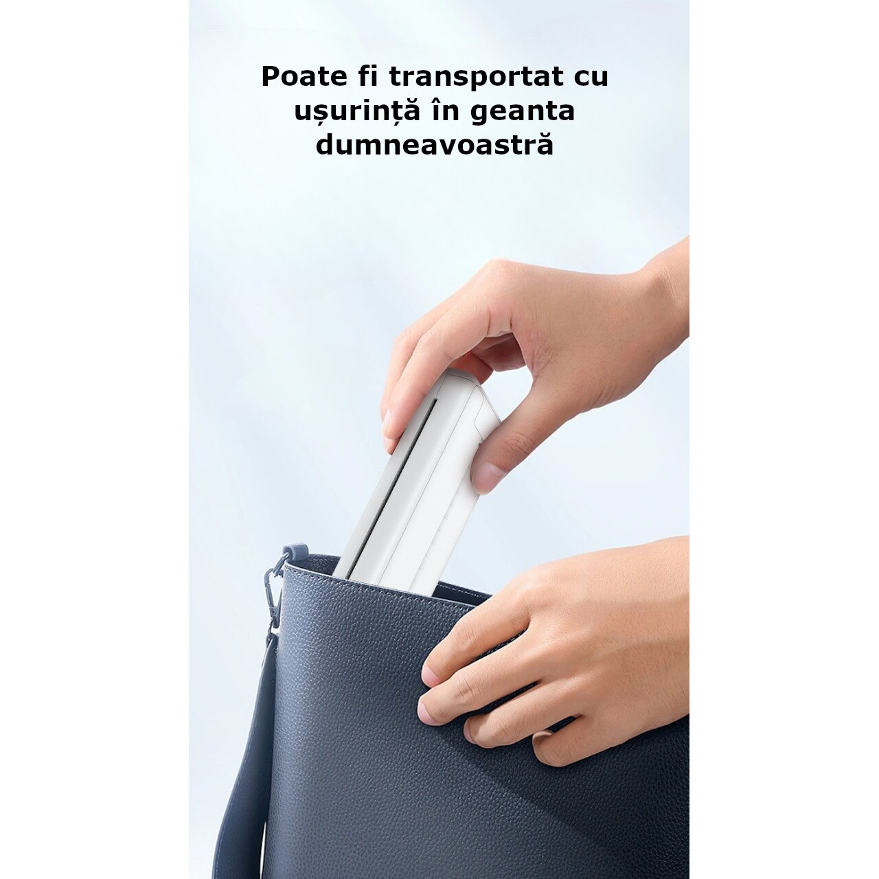 Imprimanta termica, model ultra portabil, de dimensiuni reduse, fara ...