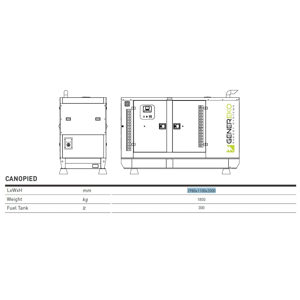 Generator curent diesel GENEREKO CUMMINS C 150 kVA, Trifazic ...