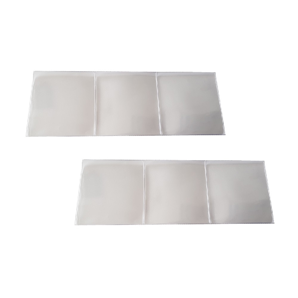 Set 2 bucati Coperta talon auto tip nou Vision, Transparent, 116 x 213 ...