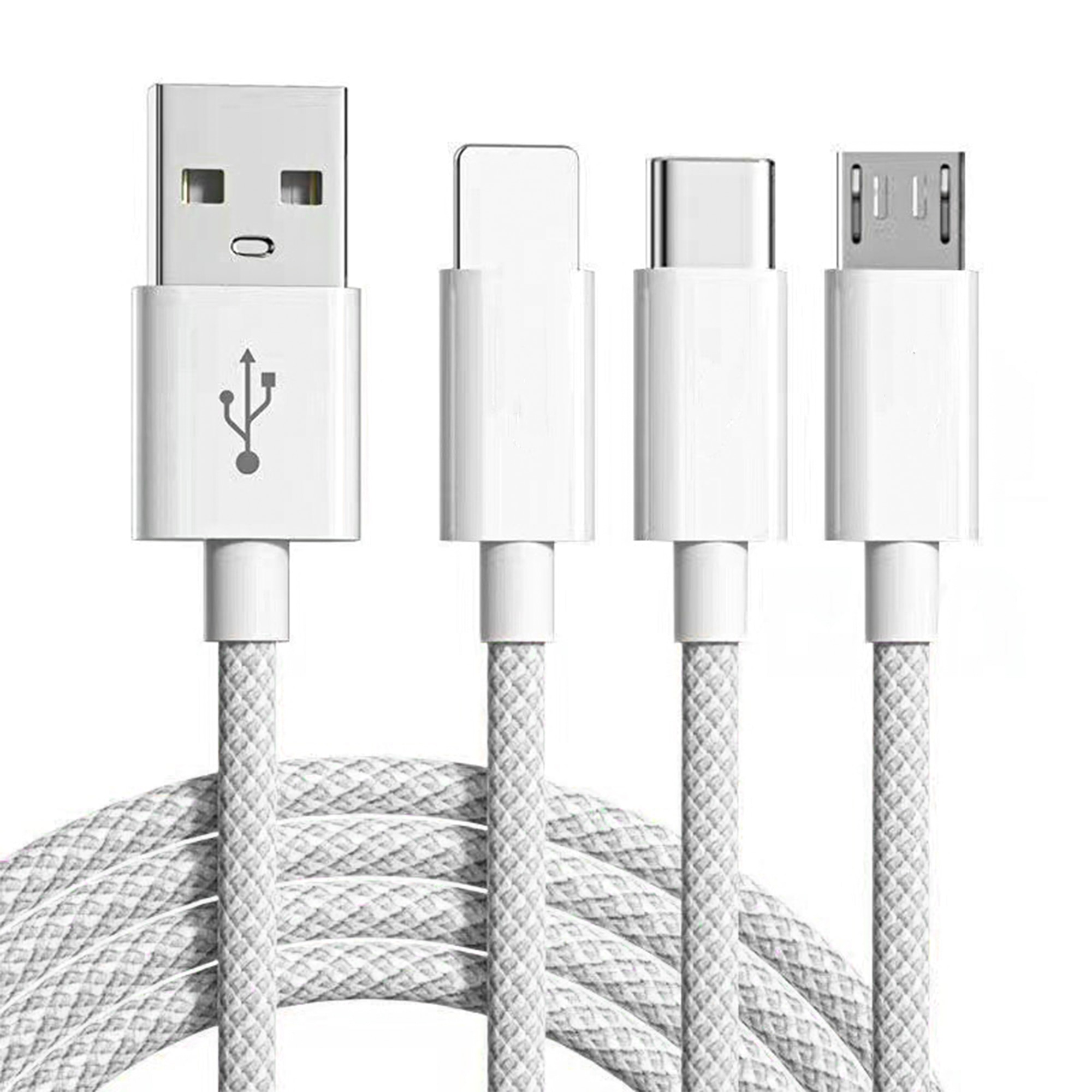 Cablu 3 in 1 Timebox, Incarcare Rapida 66W QC 3.0, USB, Type-C ...