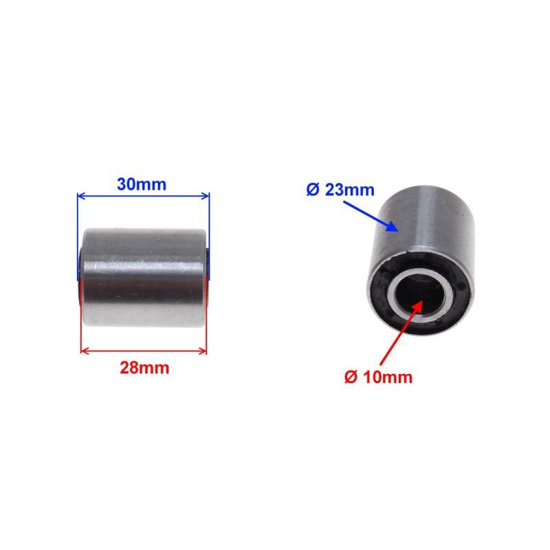 Set 2 bucse atv metal-cauciuc 23x30x10, Rival Store - eMAG.ro