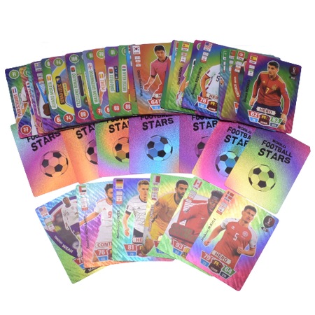 Set 55 cartonase World Football Stars, Colectia stone® cu cei mai buni ...