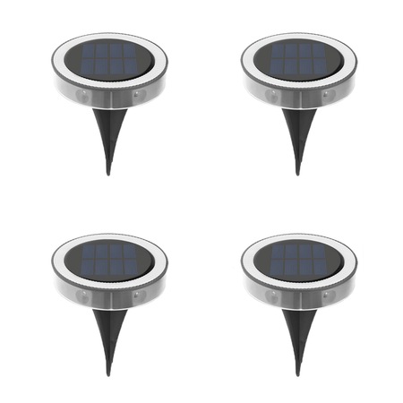 Set 4 lampi solare decorative LED Zepo, Impermeabile IP65, Lumina calda ...