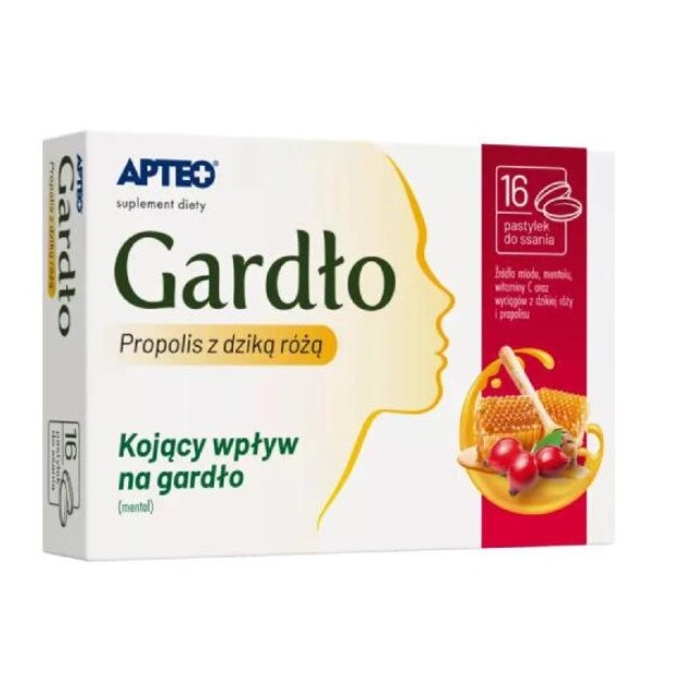Apteo, Propolis pentru gat, 16 comprimate - Data de expirare lunga ...