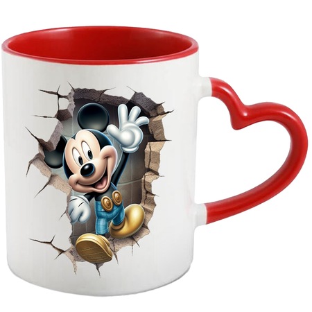 Cana Cu Mickey Mouse, Personaj, Disney, Zid, Iubitori De Desene Animate ...