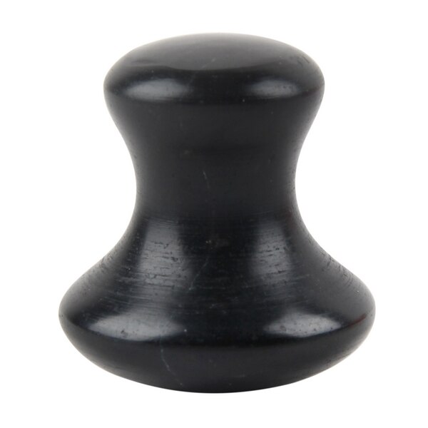 Accesoriu pentru masaj terapeutic Ciuperca GuaSha Serpentine Neagra ...