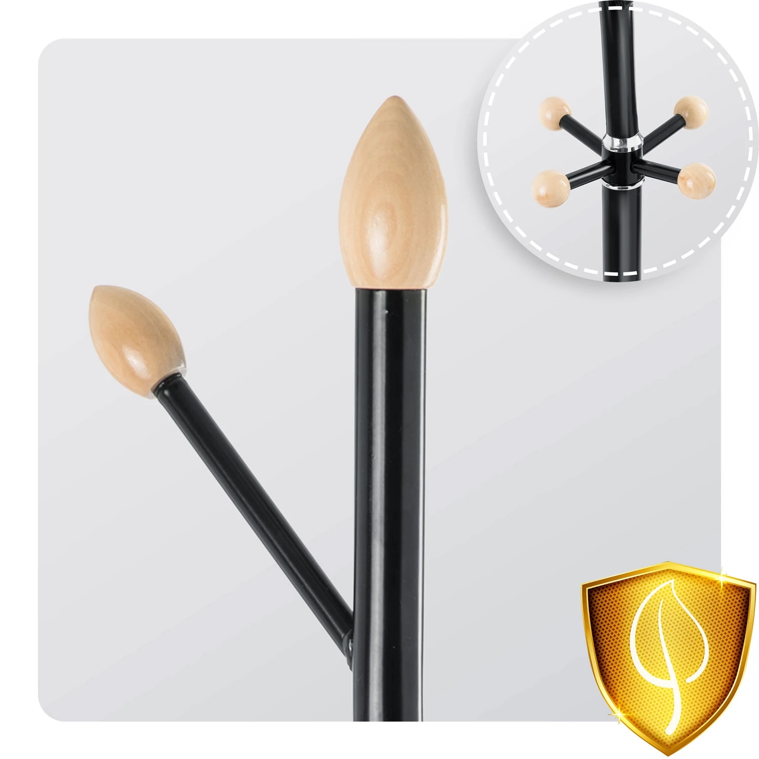 Cuier tip pom DacEnergy©, structura metalica din otel, baza de marmura ...