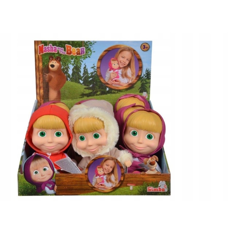 Set figurine Masha si Ursul, Simba, +3, Multicolor - eMAG.ro