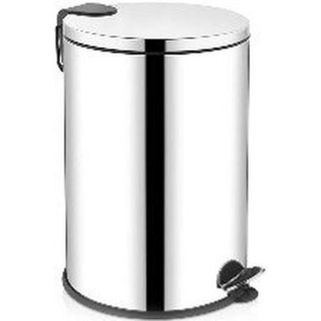 Cos de gunoi inox cu pedala argintiu 5l - eMAG.ro