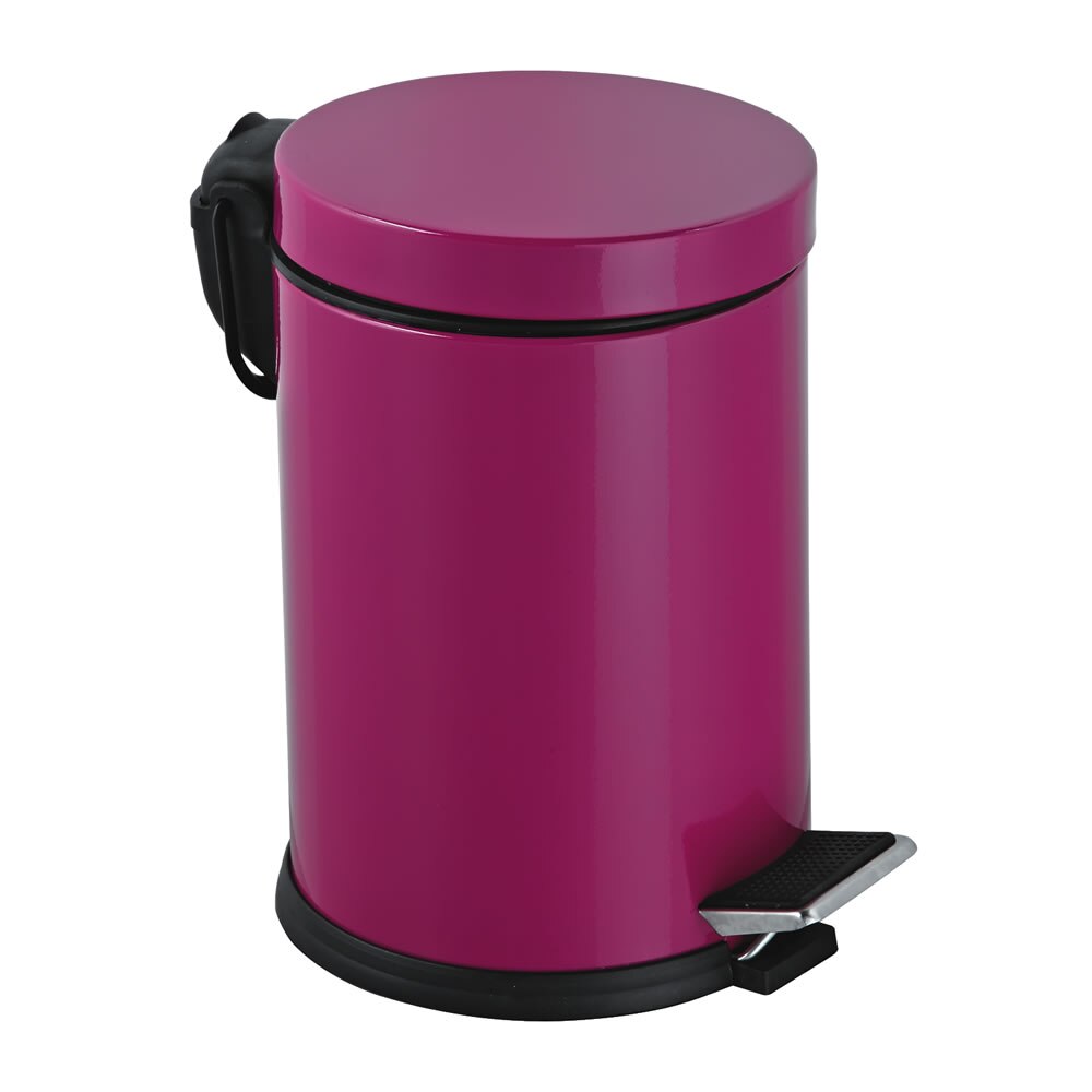 Cos de gunoi inox cu pedala 5l color - eMAG.ro