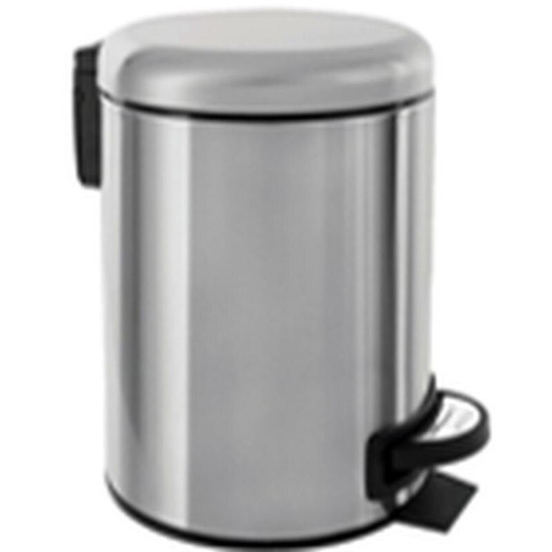 Cos inox cu pedala argintiu 5 l Elite soft close - eMAG.ro