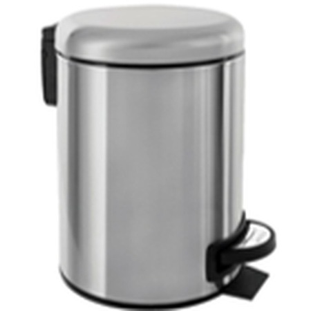 Cos inox cu pedala argintiu 5 l Elite soft close - eMAG.ro