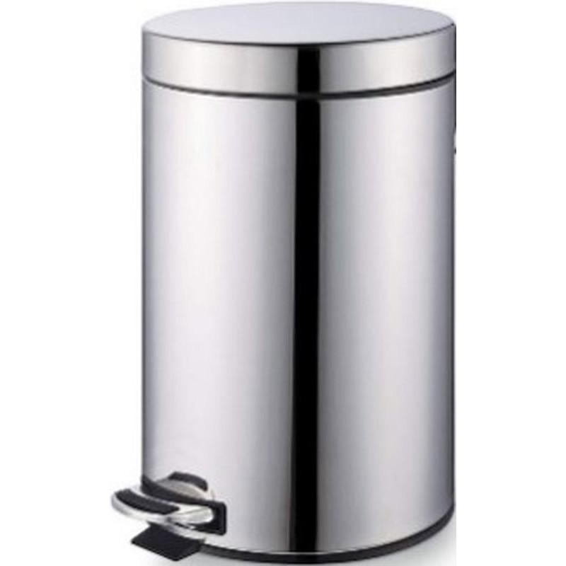 Cos inox cu pedala gri inchis 30 l - eMAG.ro