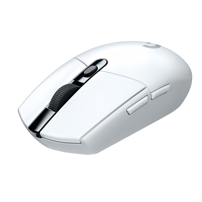 Mouse gaming wireless, Logitech, 12000 DPI, 6 butoane, Alb - eMAG.ro