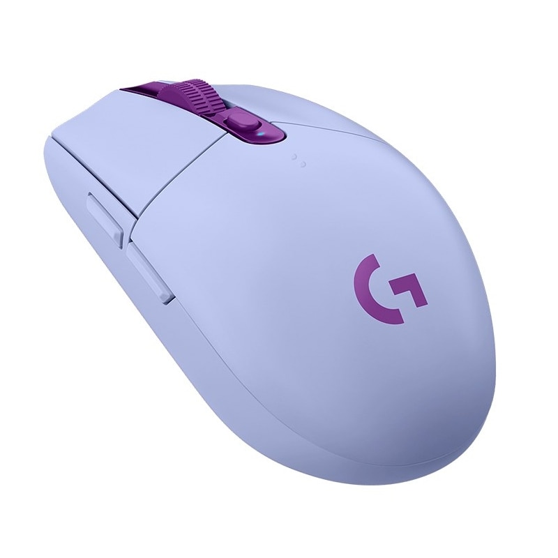 Mouse gaming wireless, Logitech, USB, 12000 DPI, 6 butoane, Mov - eMAG.ro