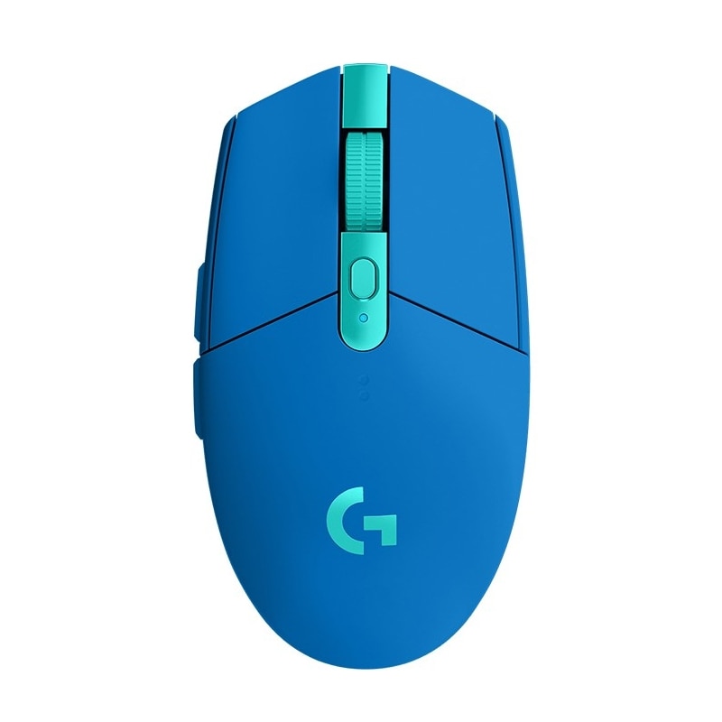 Mouse gaming wireless, Logitech, 12000 DPI, 6 butoane, Albastru - eMAG.ro
