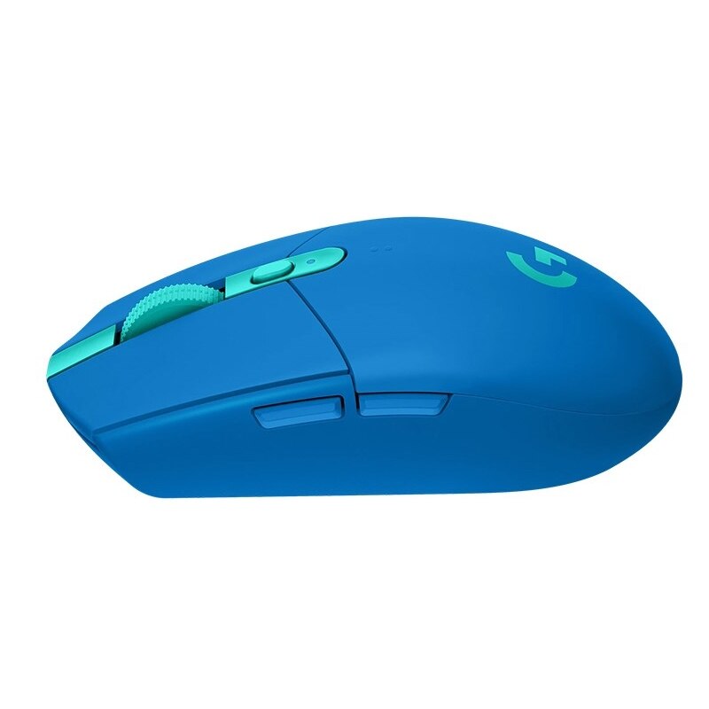 Mouse gaming wireless, Logitech, 12000 DPI, 6 butoane, Albastru - eMAG.ro
