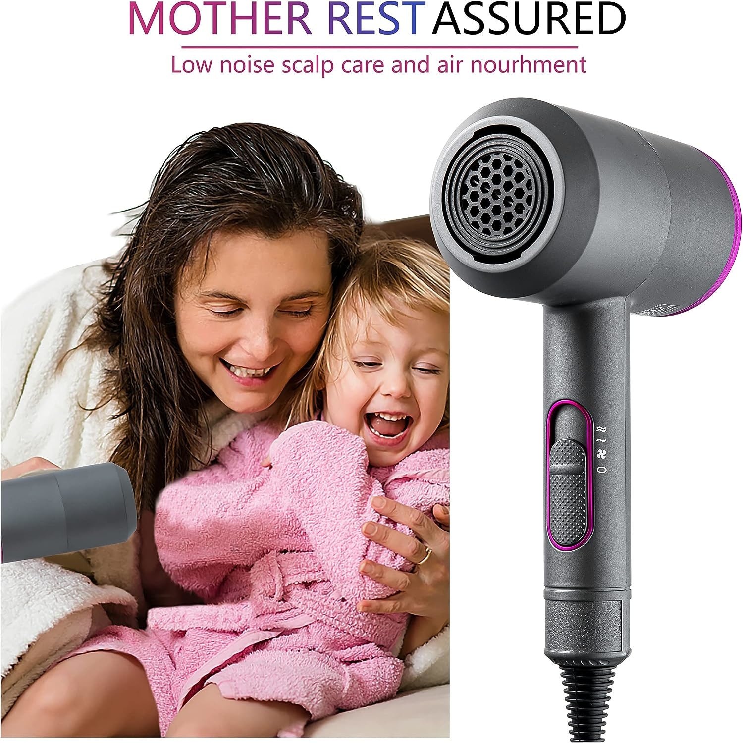 Uscator de par ionic NeoSimply® 2000W. feon profesional cu ioni ...