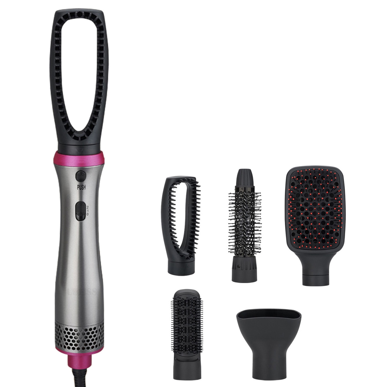 Uscator de par NeoSimply® Feon multifunctional coafare, ondulare 5 in 1 ...