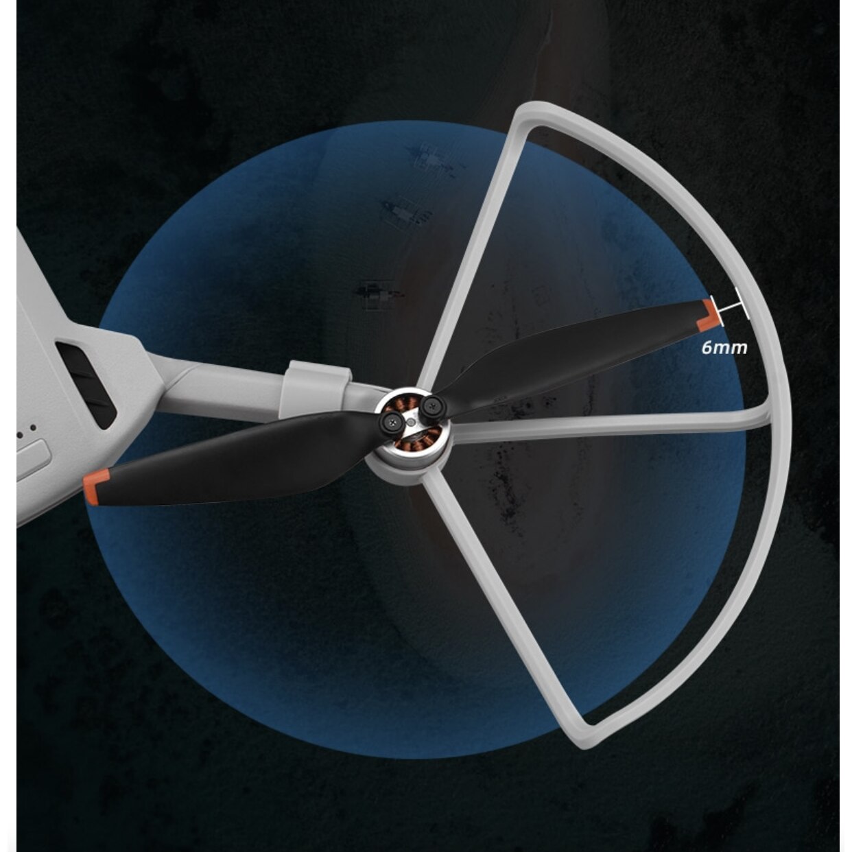 Set huse de protectie pentru elice, DJI, Pentru Mini 3 Pro, Gri - eMAG.ro