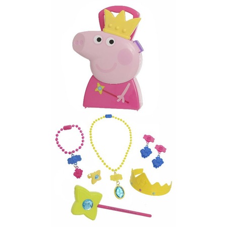 Set Bijuterii copii, HTI, Model Peppa Pig Princess, Multicolor - eMAG.ro