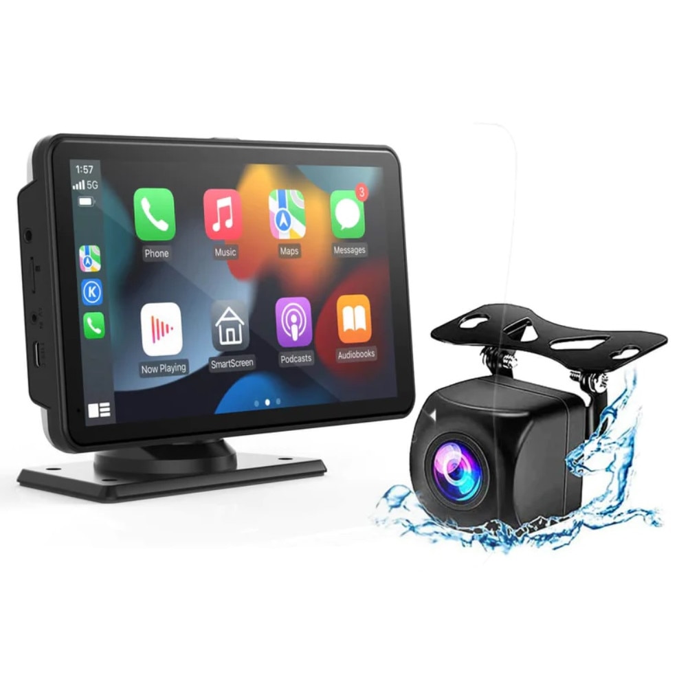 Afisaj portabil pentru masina de exterior Ottocast de 7 inchi, cu ...