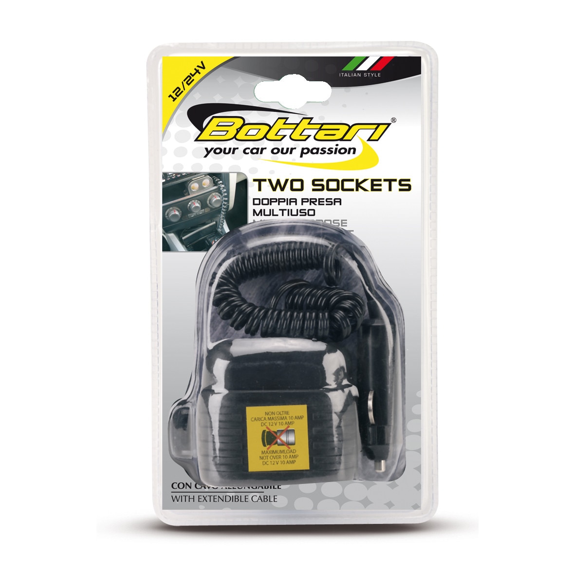 Priza dubla 12V/24V TWO SOCKETS - eMAG.ro