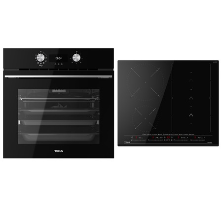 Pachet Cuptor incorporabil Teka HLB 8416- AIR FRY, 70 litri, HydroClean ...