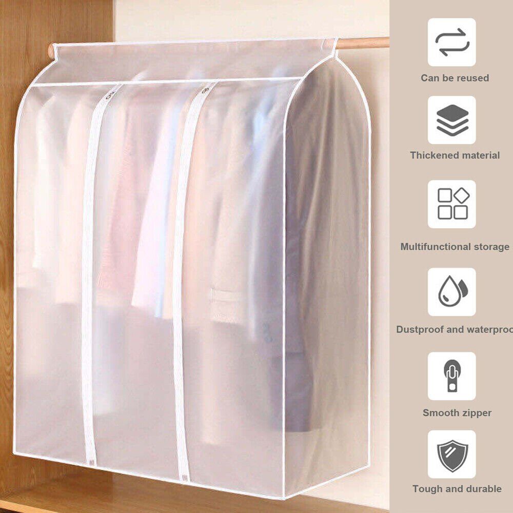 Husa Impermeabila Pentru Protectie Haine In Dulap/Dressing, Lungime 100 ...