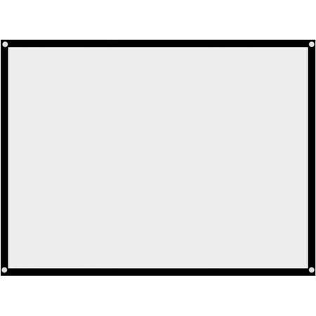 Ecran proiector, 100 inchi, 16:9,4K, HD, montabil pe perete, negru ...