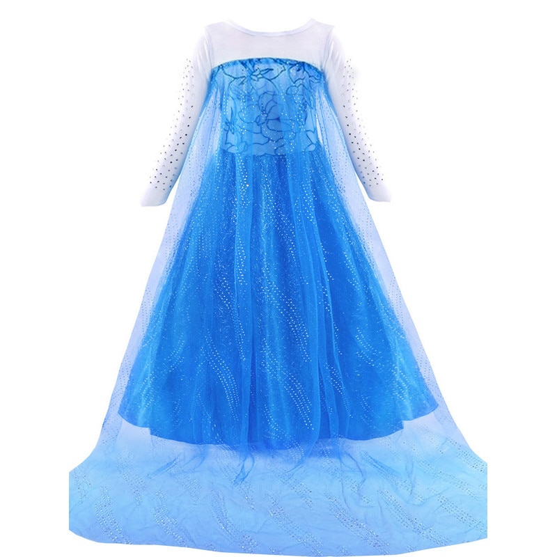 Costum Elsa Frozen, Cafuneplus®, Bagheta, Coronita, Manusi, cu 8 ...