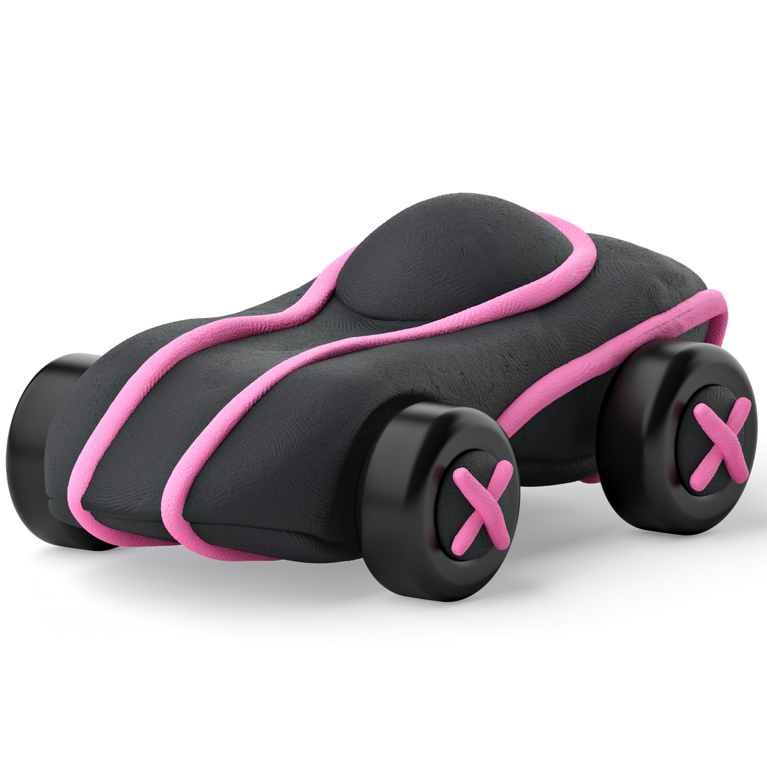 Set Hey Clay - Cyber Car, roz - eMAG.ro