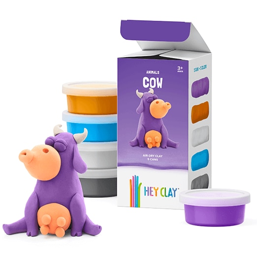 Hey Clay modellező gyurma - Tehén - eMAG.hu