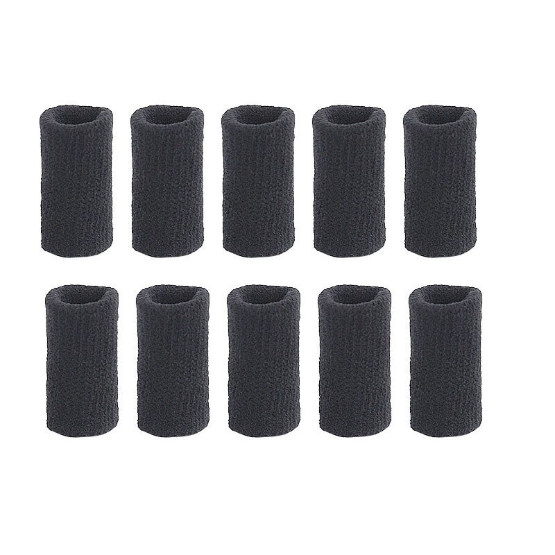 Set 10 aparatori pentru degete, SUNMOSTAR, Nylon, Negru - eMAG.ro
