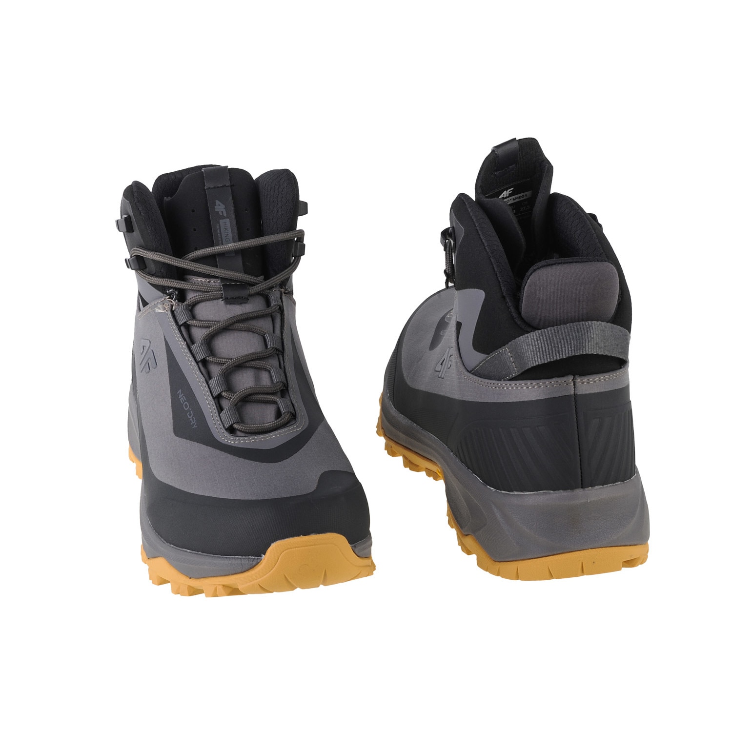 Трекинг обувки, 4F Ice Cracker Трекинг обувки 4FAW22FOTSM004-22S, сиви ...